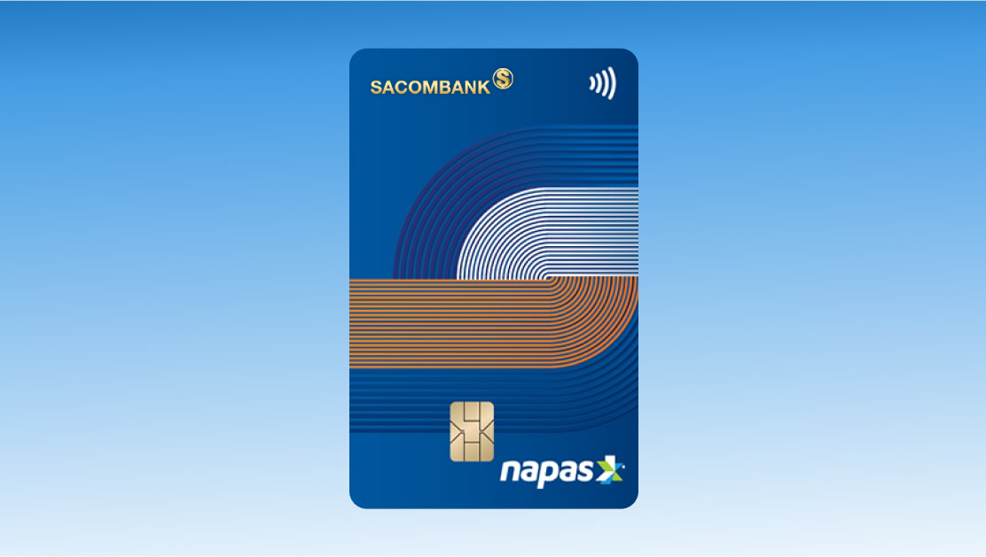 Thẻ Sacombank Napas Combo Card - Nhân đôi tính năng trên cùng một thẻ