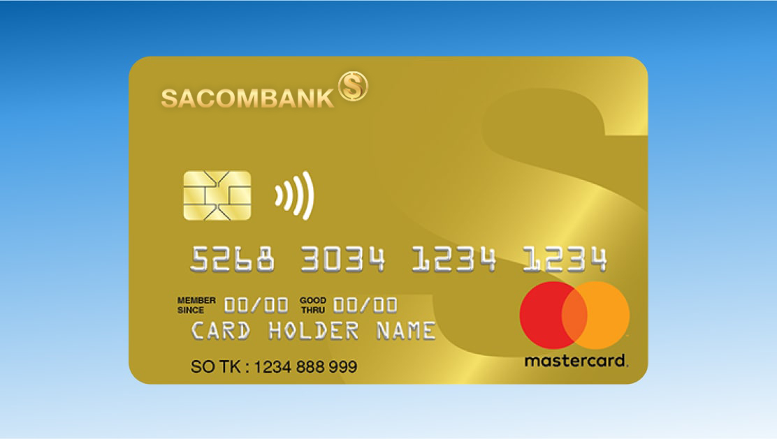 Sacombank Mastercard - Buy now pay later with 55 interest-free days