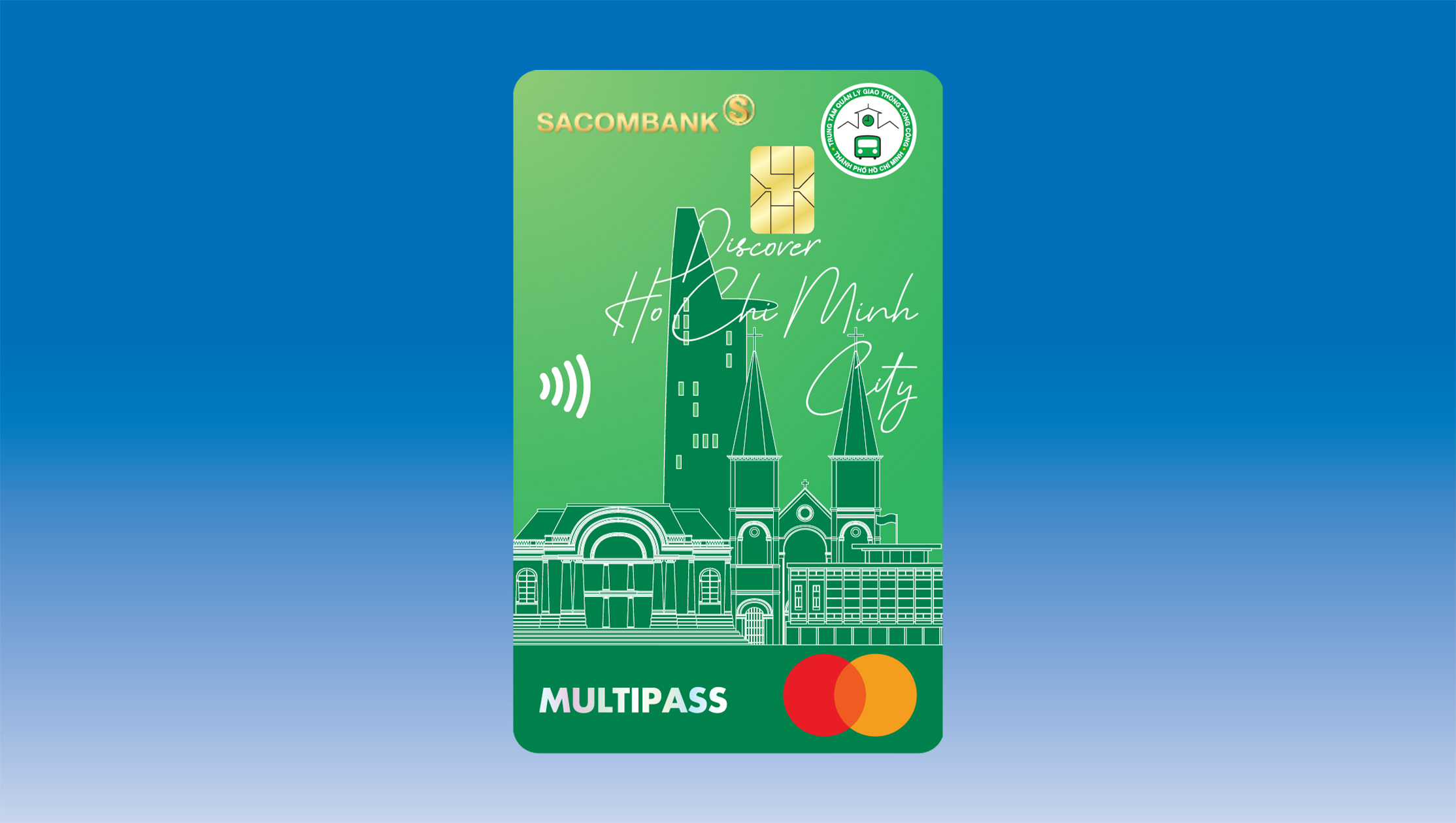 Thẻ Sacombank Mastercard MultiPass: Một chạm mua vé mua vé xe bus/metro