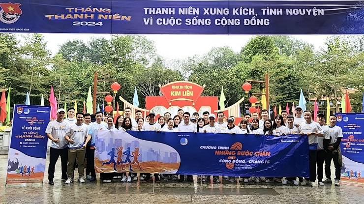 Phát động chặng 15 - “Những bước chân vì cộng đồng” năm 2024