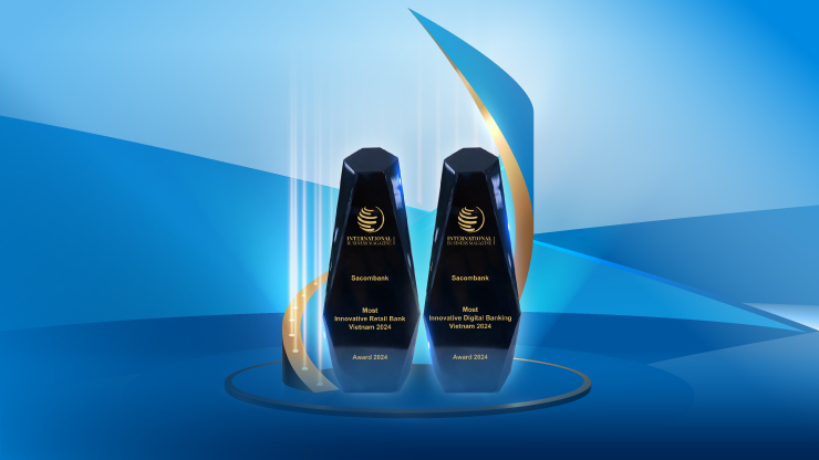 Sacombank wins two awards in digital banking and innovative retail